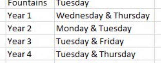 Maltby Manor Academy - PE Days